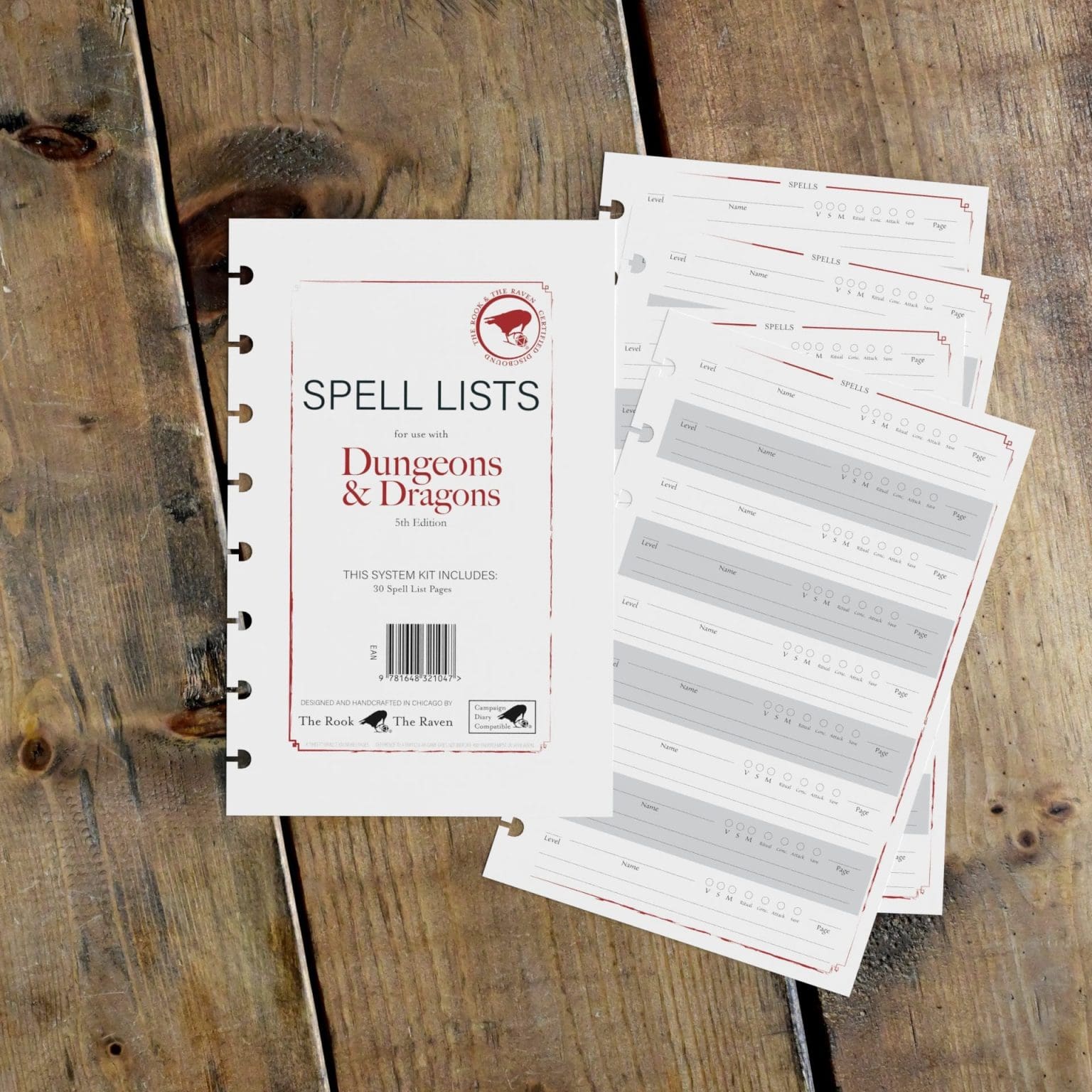 Spell Lists for use with Dungeons & Dragons 5th Edition | The Rook ...