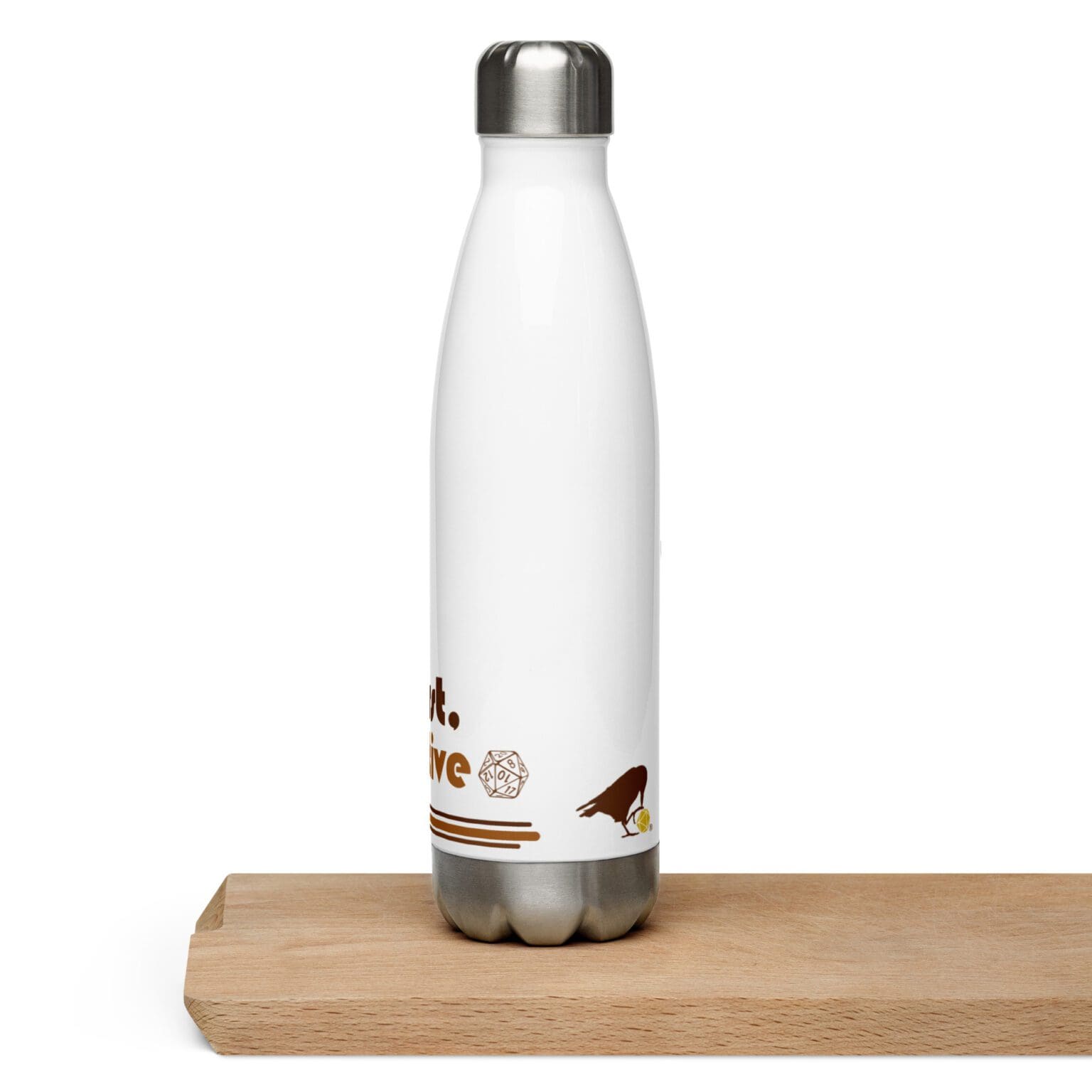 But first, initiative Stainless Steel Water Bottle | The Rook & The Raven