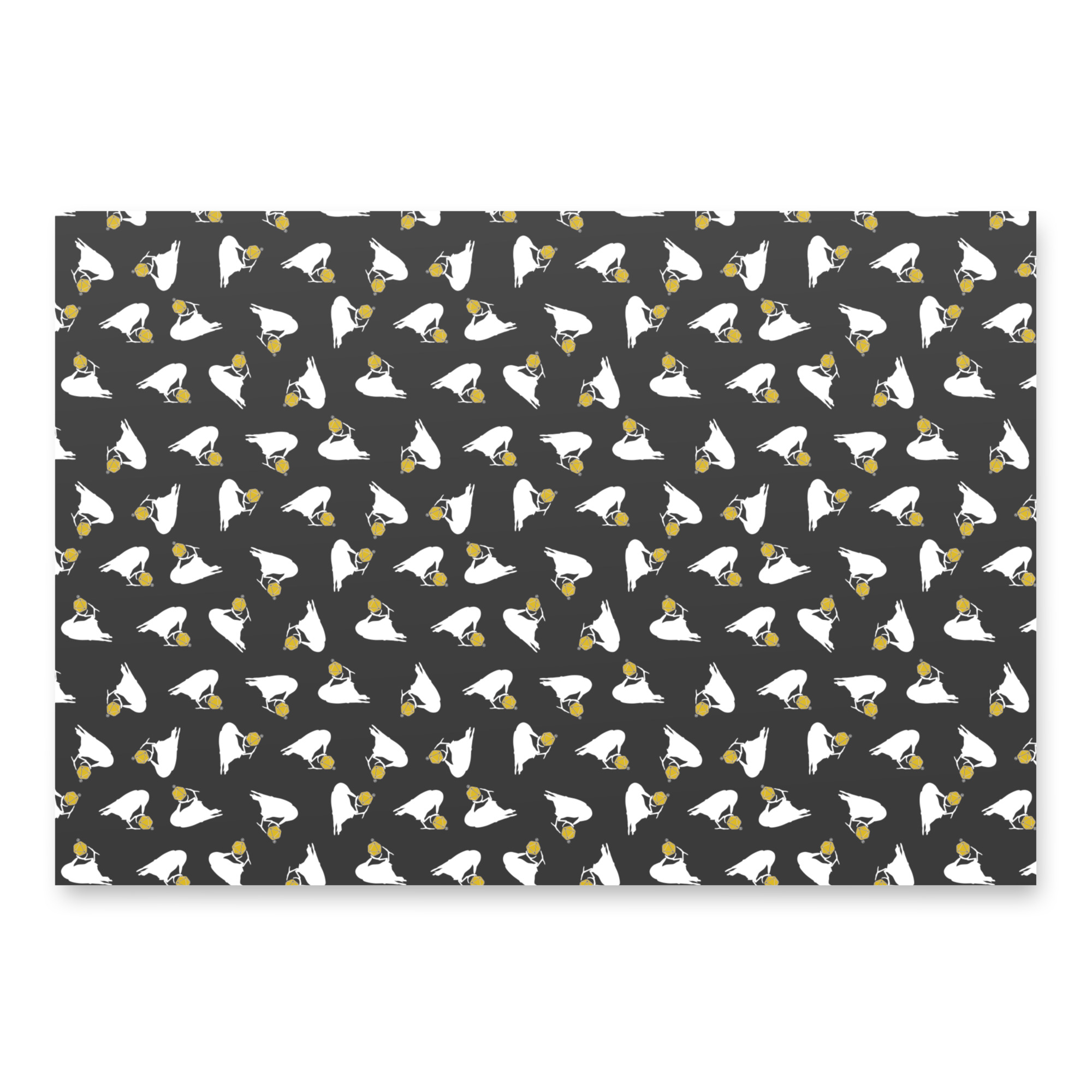 White Raven Gift Wrap Sheets | The Rook & The Raven